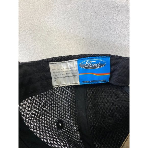 Choko | Accessories | Ford Trucks Hook Loop Mesh Choko Hat Black Brown ...